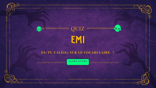 EMI sorcier | Genially