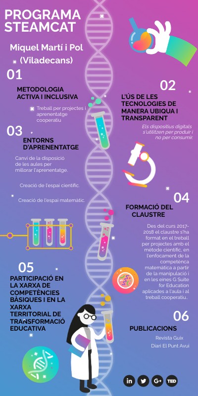 Programa d'innovació pedagògica STEAMcat