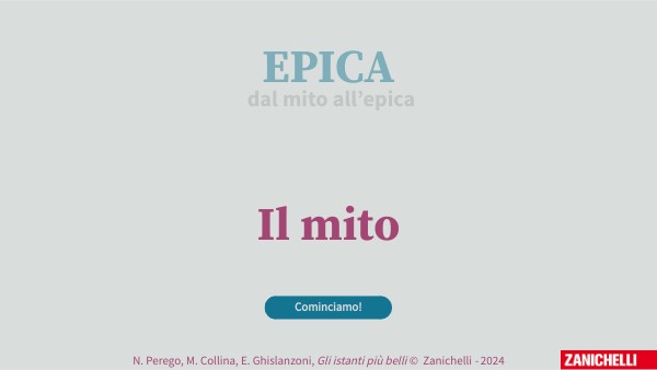 Perego Epica 01 - Il mito | Genially