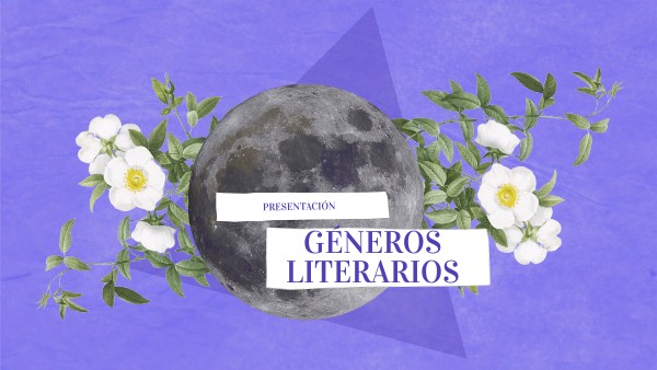 Presentación Géneros literarios