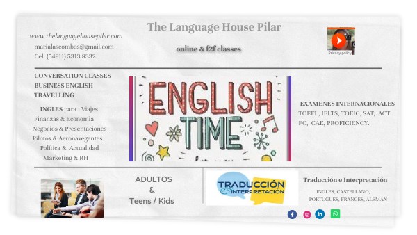 The Language House adults
