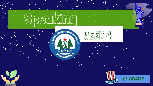Speaking - 8°grade | Genially