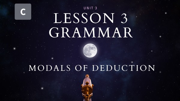 7C MODALS OF DEDUCTION | Genially