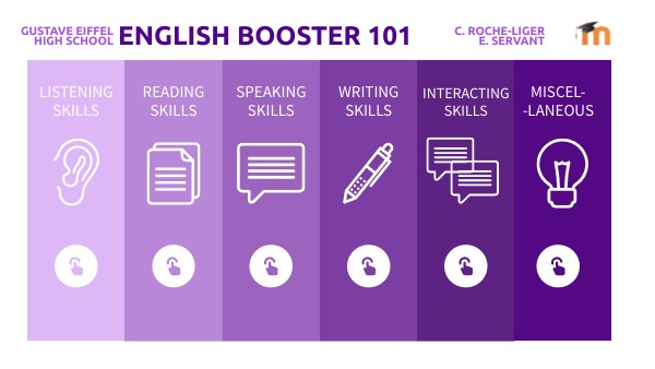 English Booster Resources