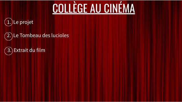Collège au cinéma