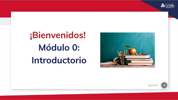 Inicio se semana_Módulo 1 Diplomado Lasallista | Genially