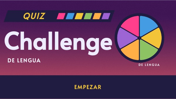 QUIZ TRIVIAL DE LENGUA ESPAÑOLA