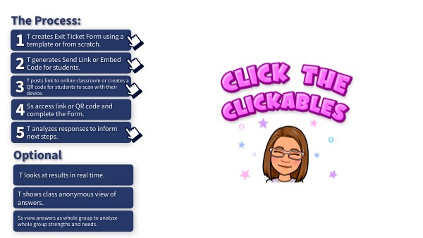 Google Forms Exit Ticket Process | Genially