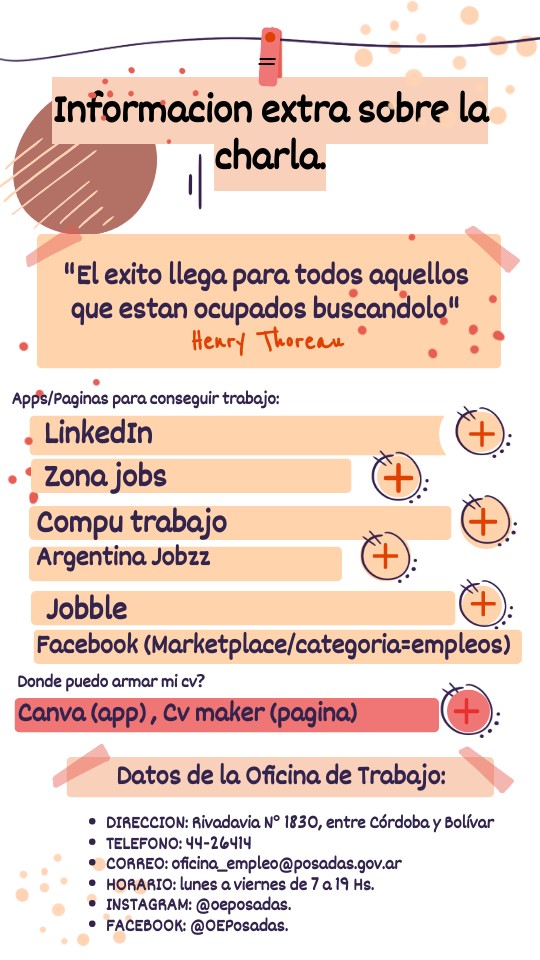 FOLLETO: Charla "Ámbito Laboral Juvenil" | Genially