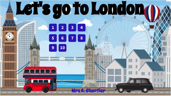 Let's go to London, 5e