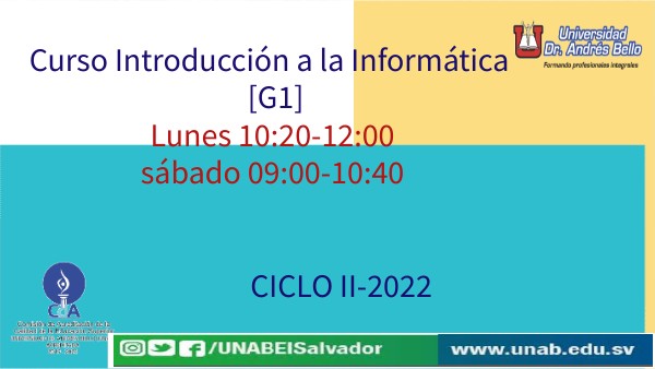 Clase 1 G1 | Genially