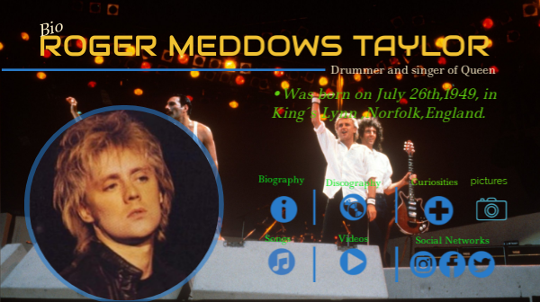 Roger Taylor Magda,Oli y Guada 7 B | Genially