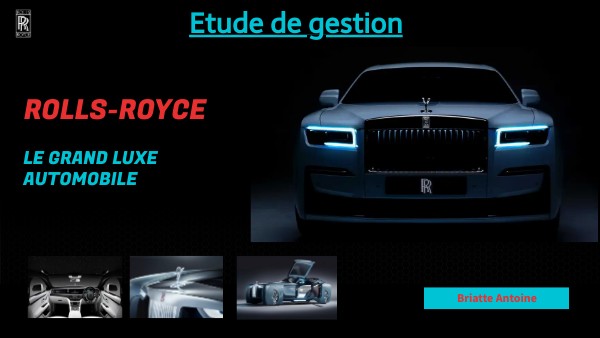 Rolls Royce | Genially