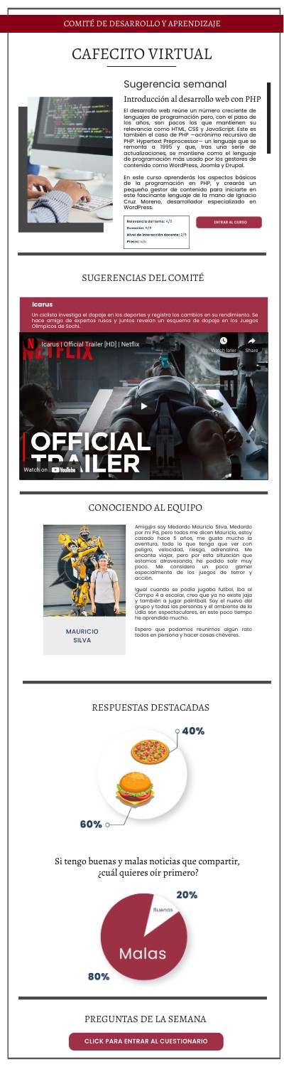 Boletín Semana # 12