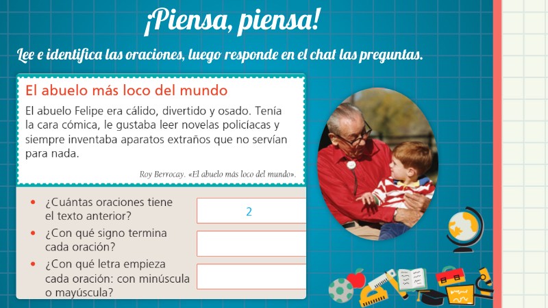 Uso de la mayúscula y el punto | Genially