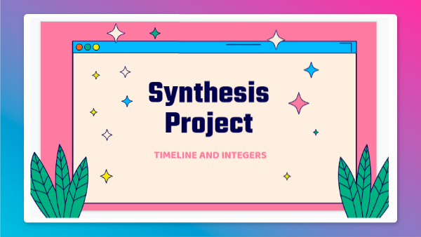 Synthesis Project 6th