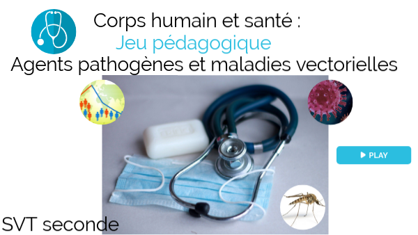 jeu pedagogique agents infectieux | Genially