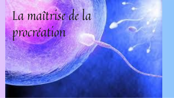maitrise procreation seconde | Genially