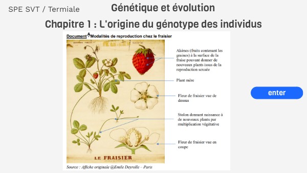 chap1 génétique terminale | Genially