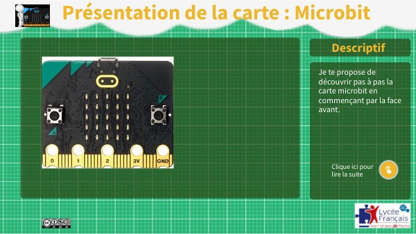 microbit decouverte | Genially
