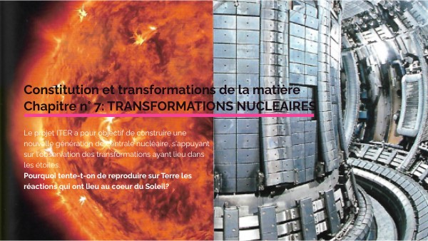 AD Th1 Ch8 Transformations nucléaires