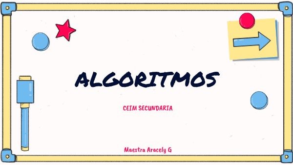 algoritmos | Genially