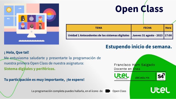 Semana 1 SDyP OPEN CLASS
