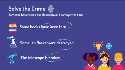 Solve The Crime | Genially