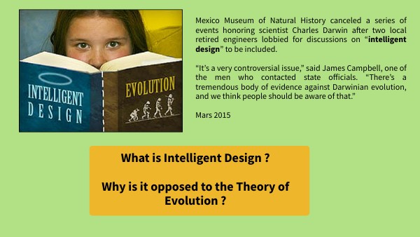 Evolution Intelligent Design | Genially