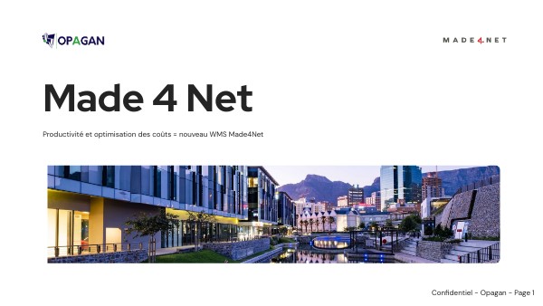 PRESENTATION MADE4NET - Cabinets