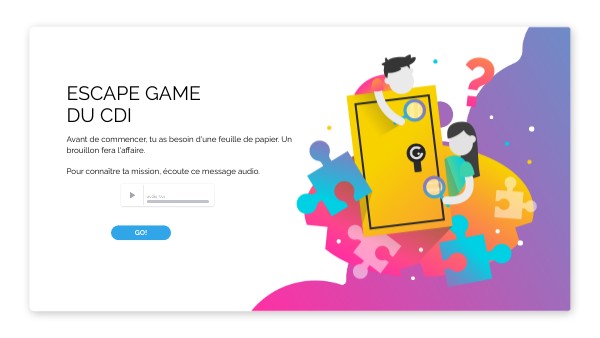 ESCAPE GAME DU CDI