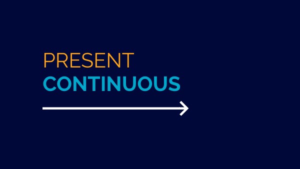 Present Continuous | Genially