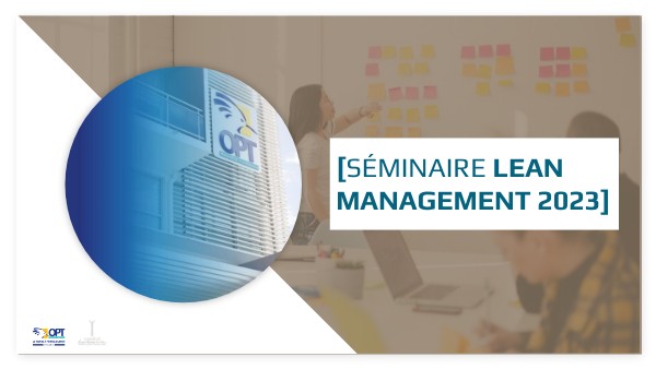 Séminaire Lean Management Dirigeants vidéos | Genially