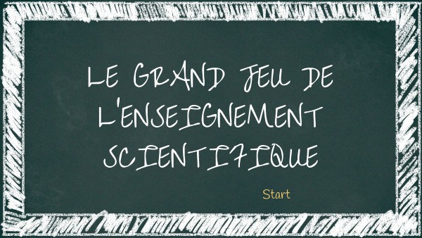 Le grand jeu de l'ES | Genially