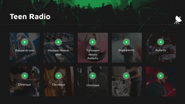 Teen Radio | Genially