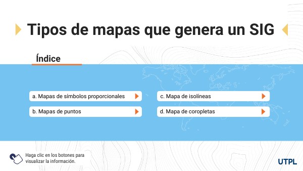 Tipos de mapas que genera un SIG | Genially