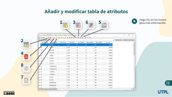 Añadir y modificar tabla de atributos | Genially