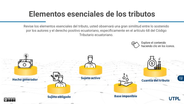 Elementos esenciales de los tributos