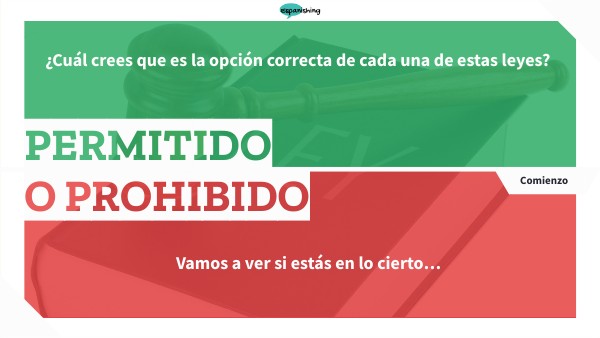 Prohibido o permitido | Genially