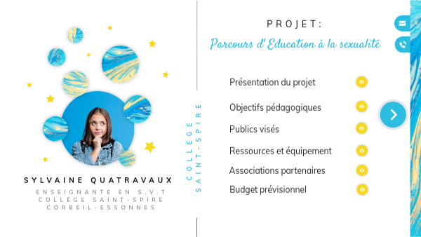 Projet APEL Educ Sexualité 4ème | Genially