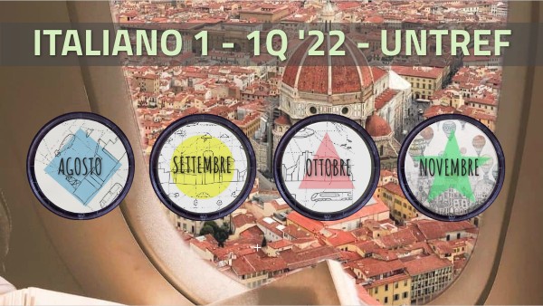 Italiano 1 - 2C 2022 - UNTREF LINGUA