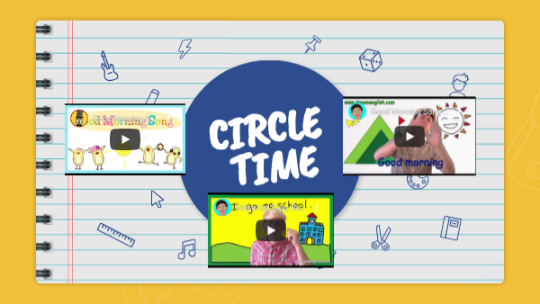 ENGLISH CIRCLE TIME 5 YEARS | Genially