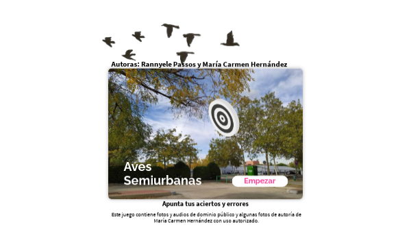 Identificación de Aves | Genially