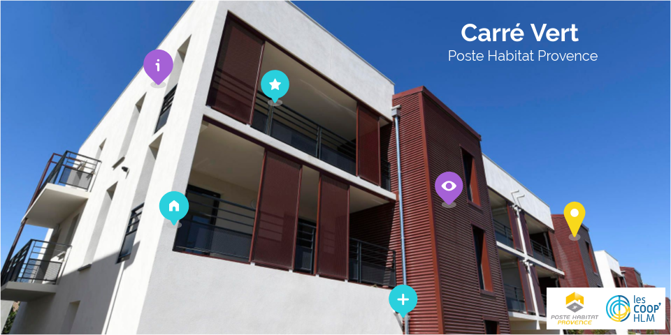 Poste habitat Provence - Carré Vert