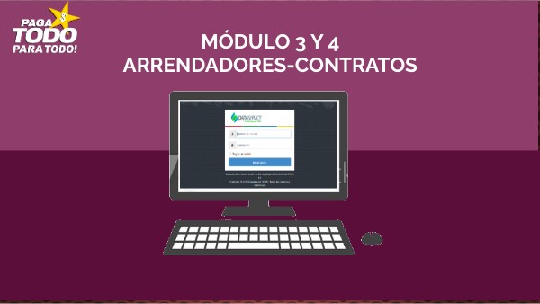 Arriendos módulo 3 y 4