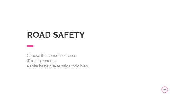 Road safety | Genially