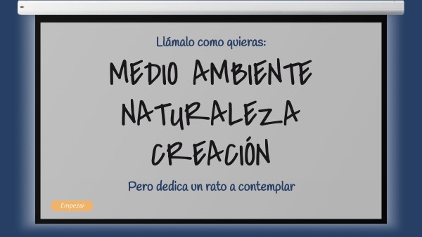 MEDIO AMBIENTE | Genially