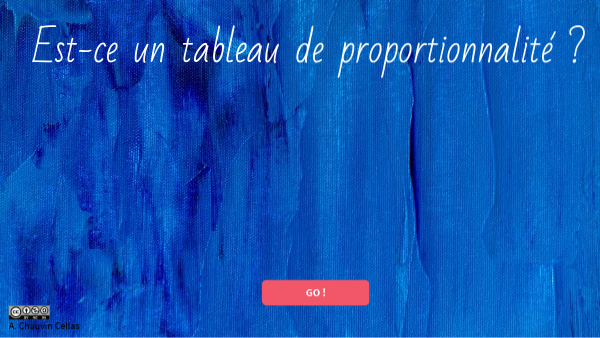 4e RND tblx proportionnalité