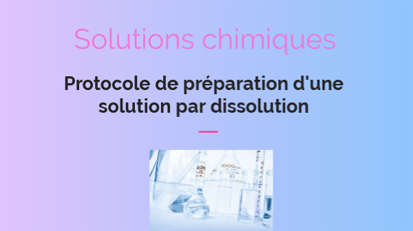 Dissolution Seconde Pro