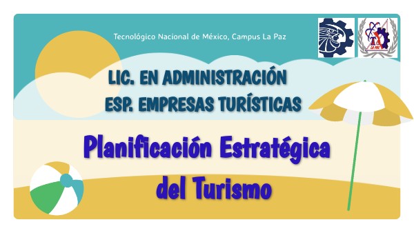 PLAN EST TUR ENCUADRE | Genially